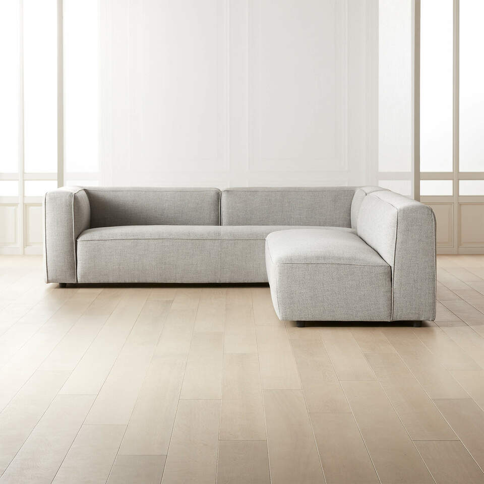 Lenyx 2-Piece Extra Large Sectional | CB2 KSA Lenyx 2-Piece Extra Large Sectional | CB2 KSA